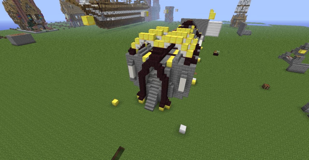 Steampunk Cannon "Rathalos's Breathe" Minecraft Map