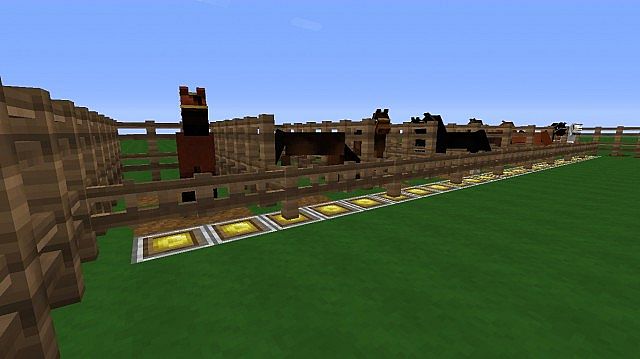 Horse Corral Minecraft Map