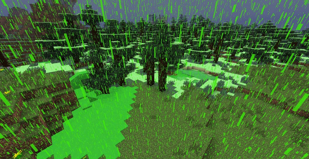 Toxic Weather Minecraft Texture Pack