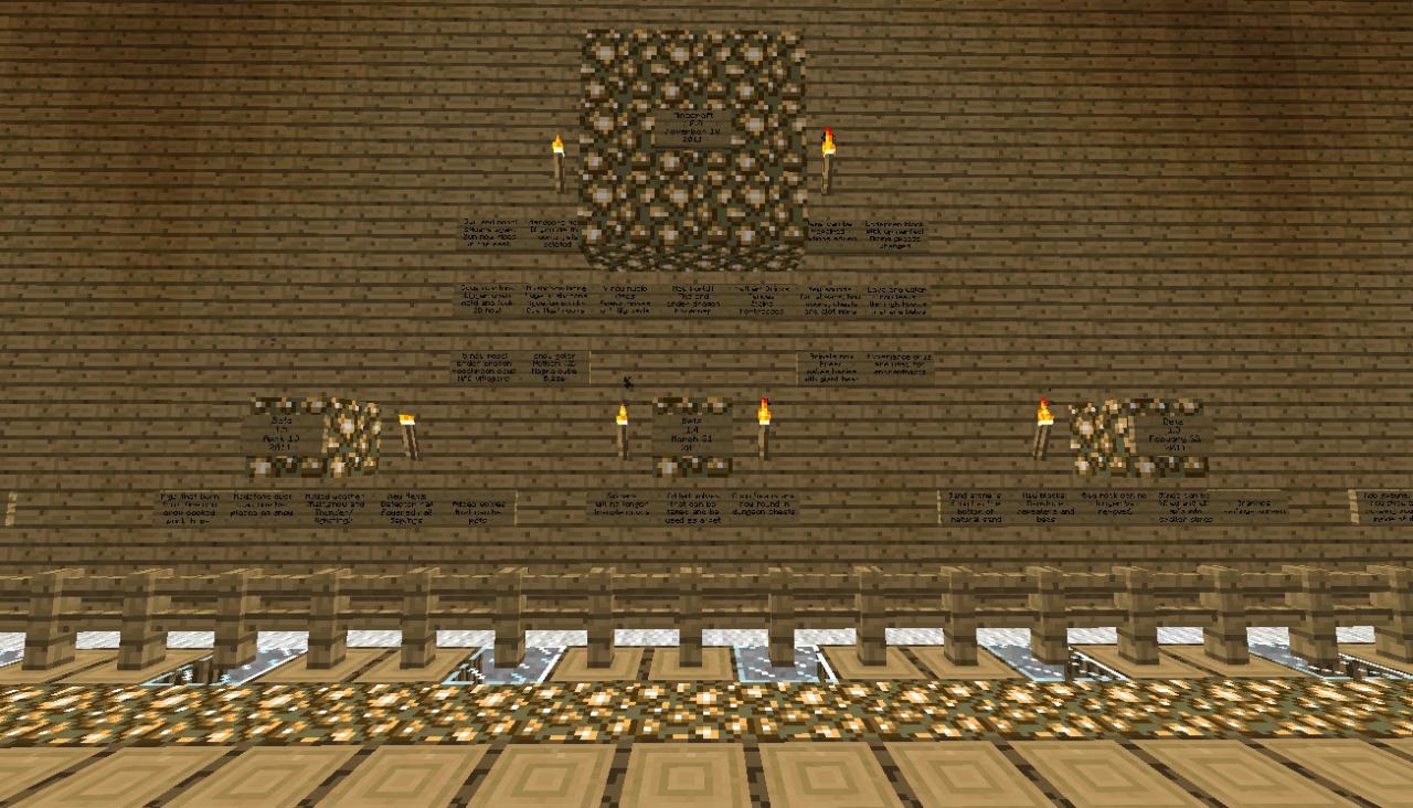 MC Legends: Hall of Fame Minecraft Map