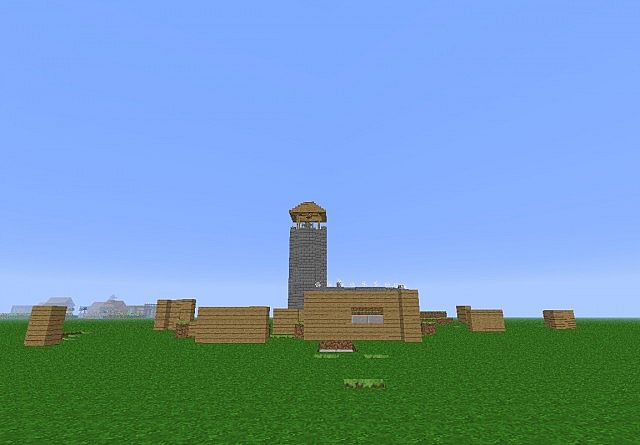 War map for flans mod or gun mod Minecraft Map