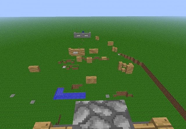 War map for flans mod or gun mod Minecraft Map