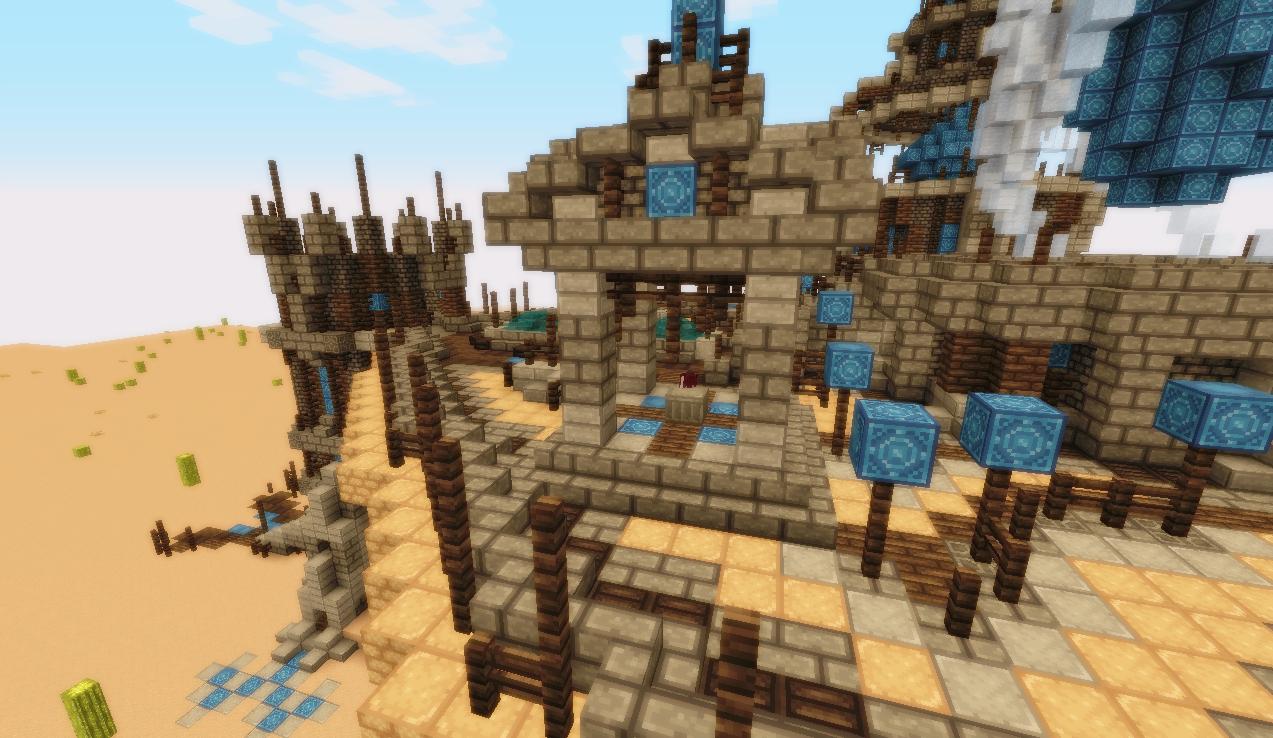 Crystal Temple Minecraft Map