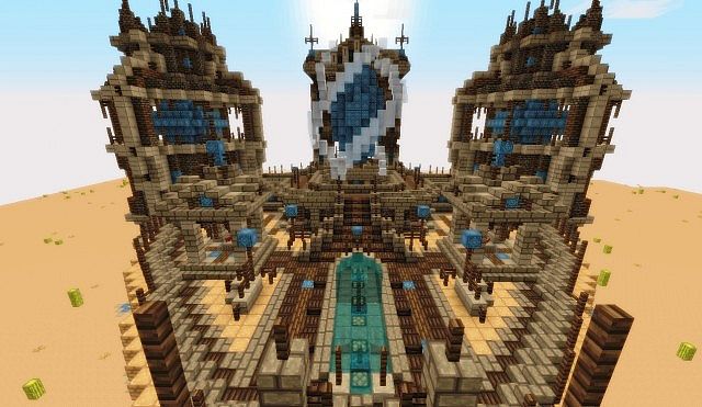 Crystal Temple Minecraft Map
