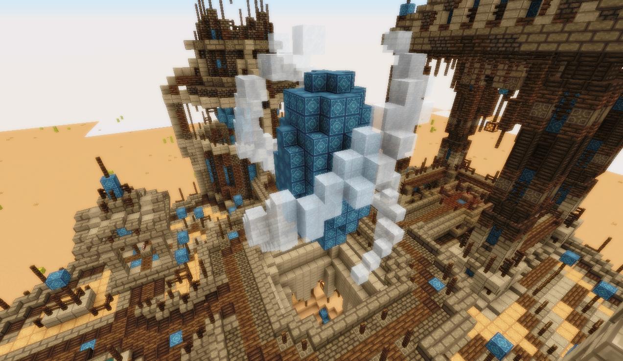 Crystal Temple Minecraft Map