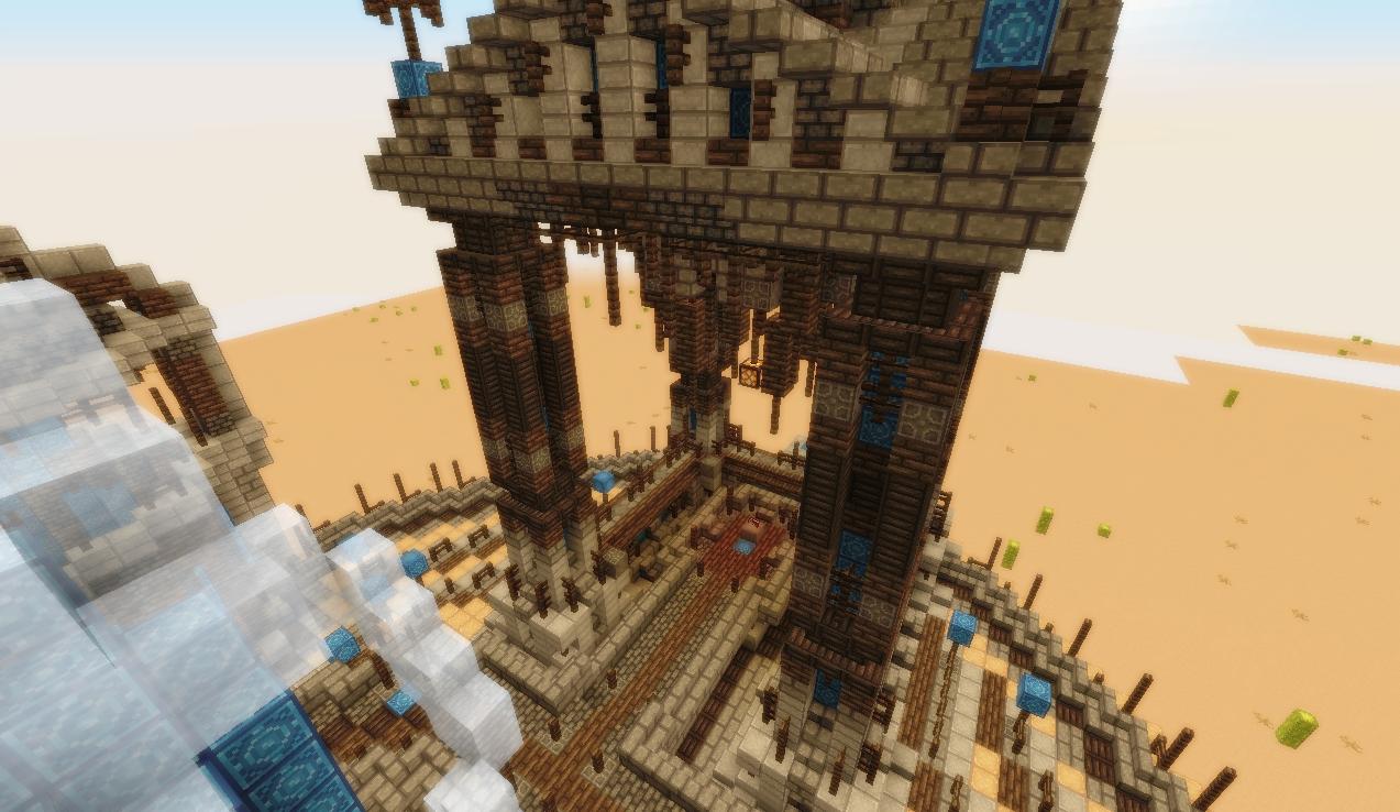 Crystal Temple Minecraft Map