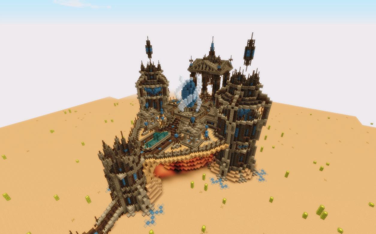 Crystal Temple Minecraft Map