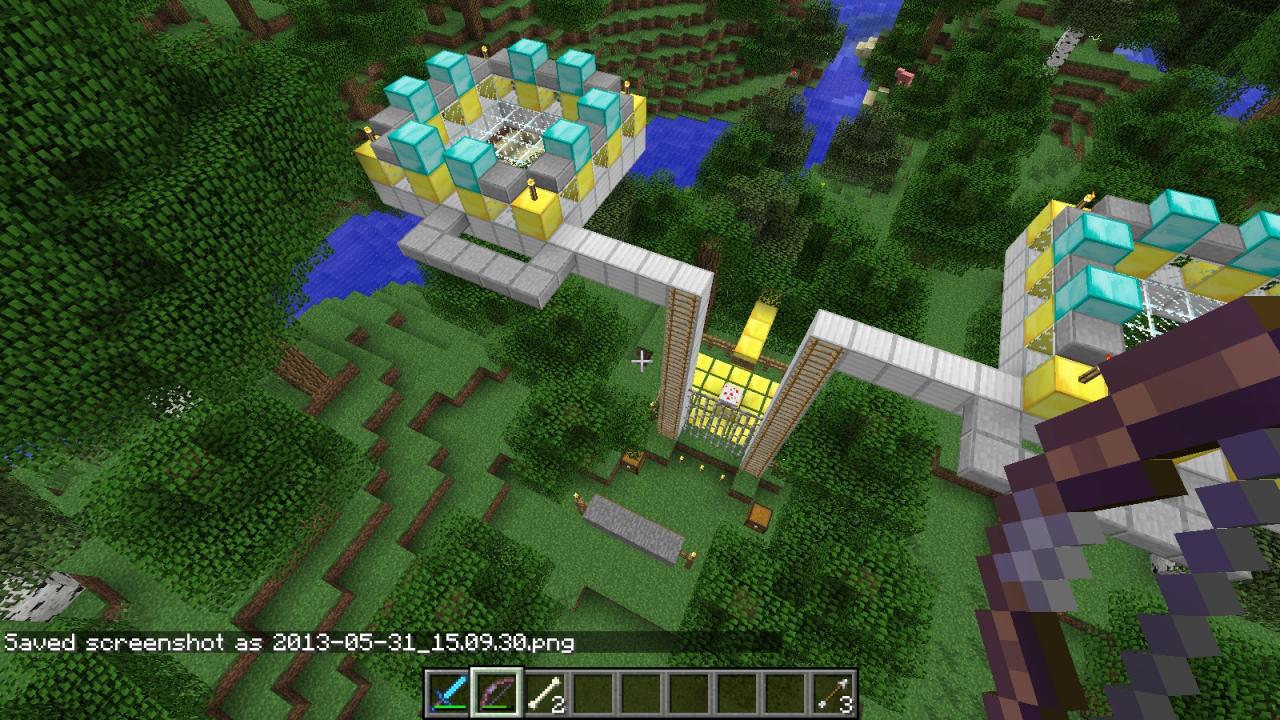 Sky Battle for Multiplayer Minecraft Map