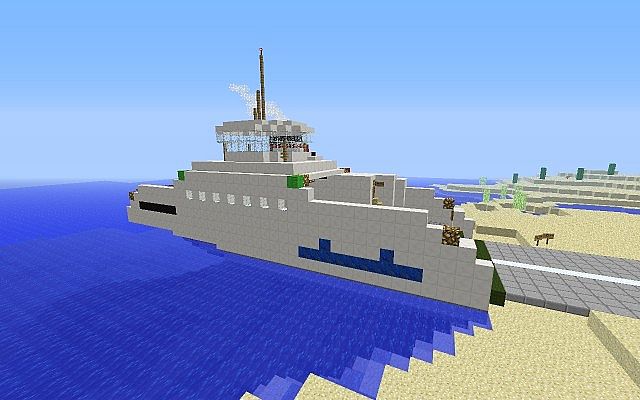 Norwegian Car Ferry Minecraft Map