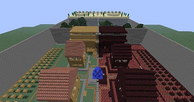 Hide and seek map (two worlds) Minecraft Map