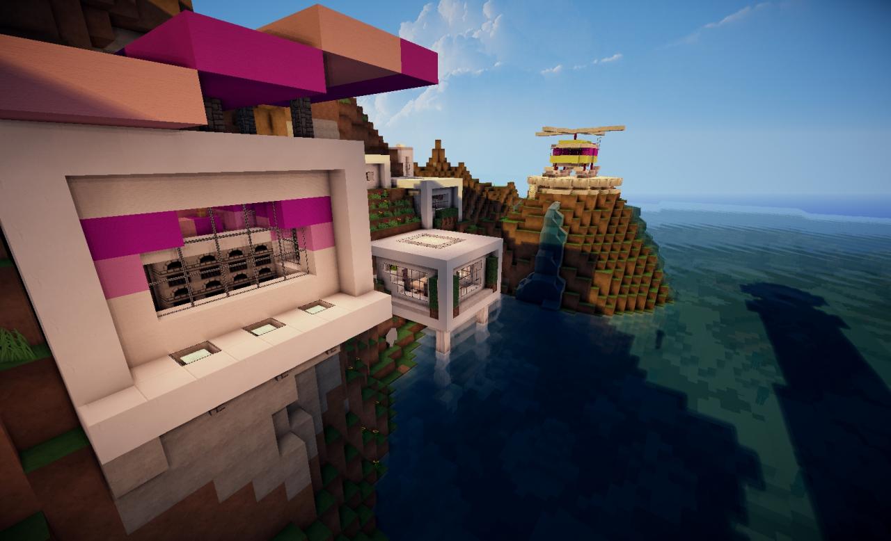 Modern Mountain Condo Minecraft Map