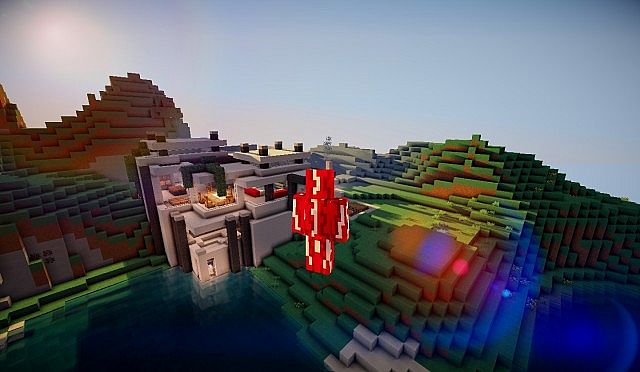 Modern Water Outlook House Minecraft Map