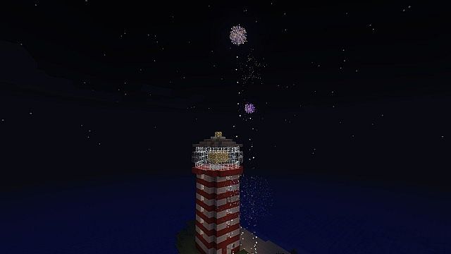Minecraft SpeedArt Light House/Light Tower Minecraft Map