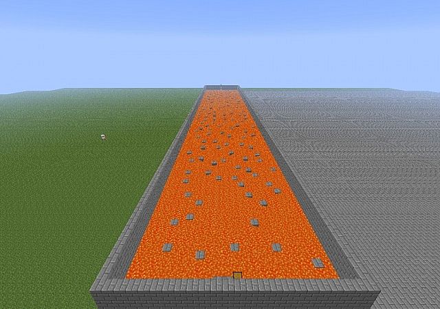 lava parkour Minecraft Map