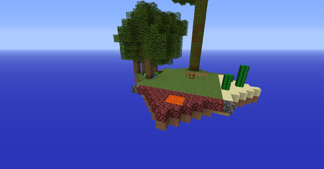 4 Biome Survival Minecraft Map