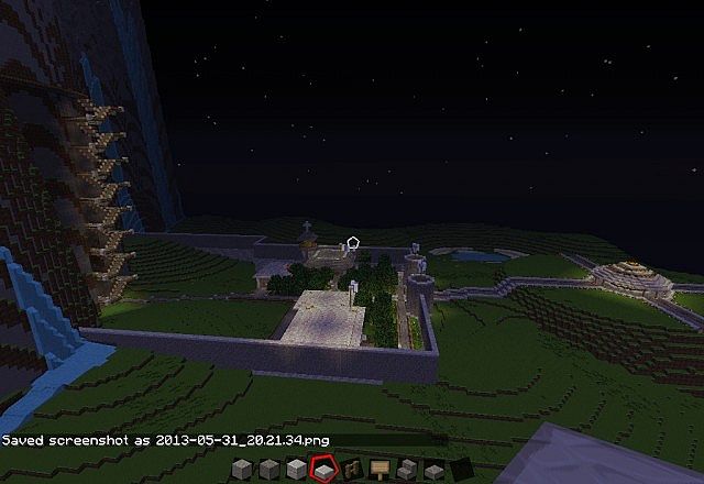 SkyRealm City V1 Minecraft Map