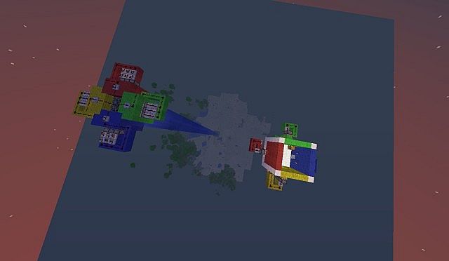 WaterFall Battle Minecraft Map