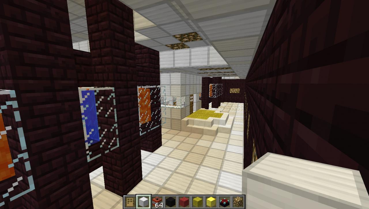 Futuristic Fighter/Bomber Minecraft Map