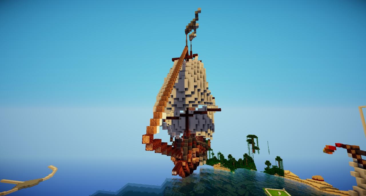 Avianto's Narwhal (A trading vessel) Minecraft Map