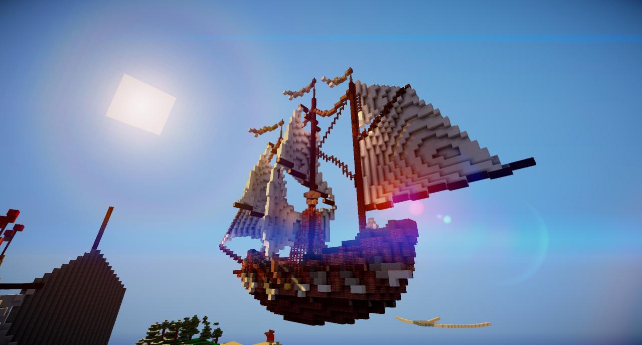 Avianto's Narwhal (A trading vessel) Minecraft Map