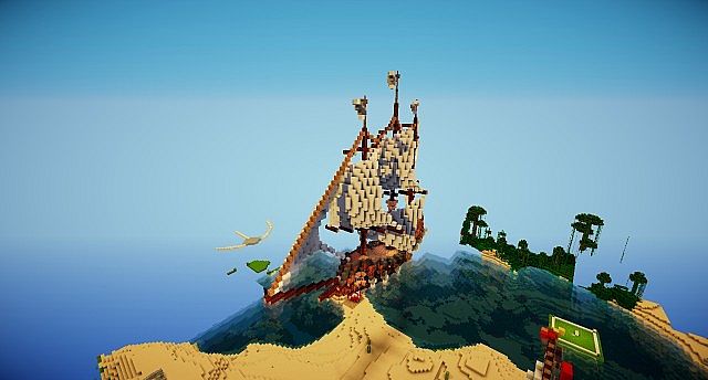 Avianto's Narwhal (A trading vessel) Minecraft Map