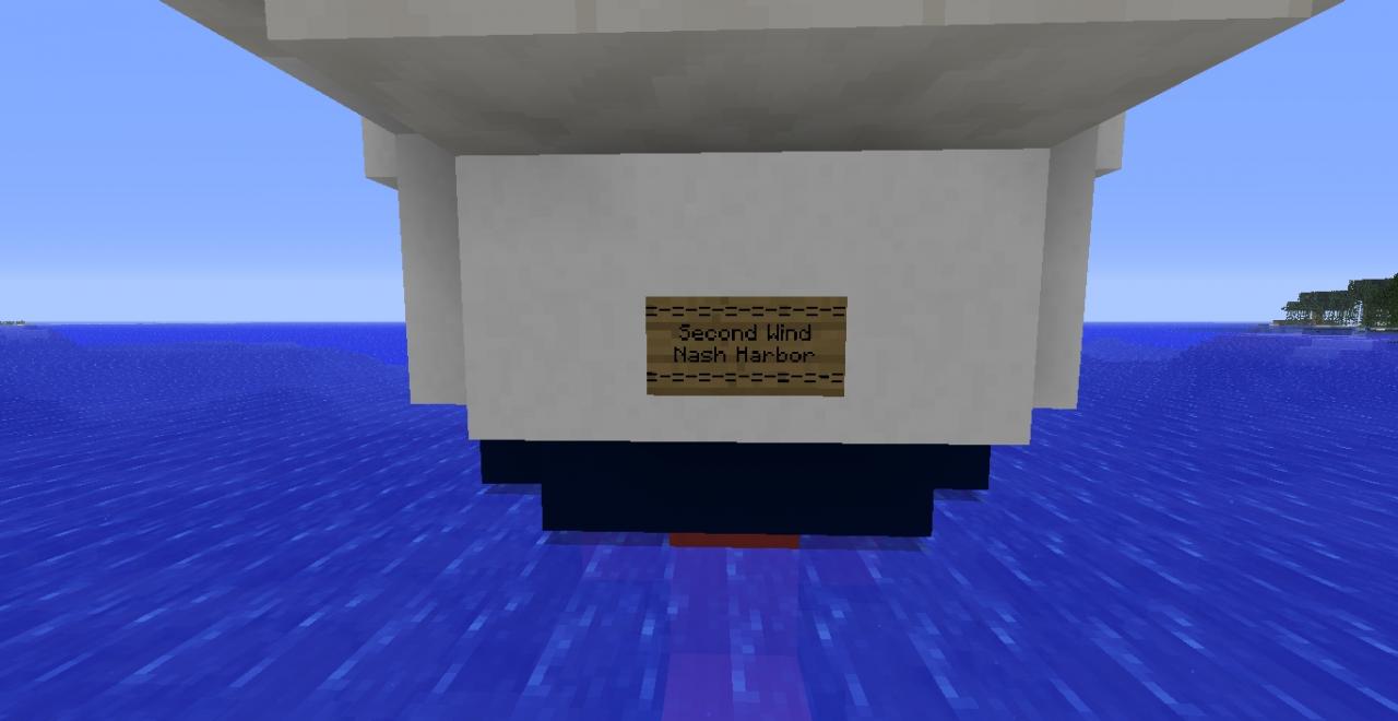 Second Wind (a minecraft fishing trawler) Minecraft Map