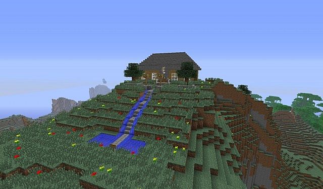 Cliffside Home Minecraft Map
