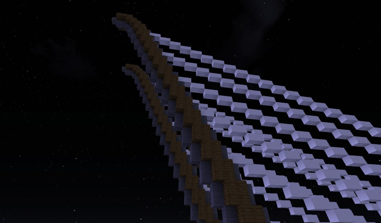 cantilever cable-stayed bridge Minecraft Map