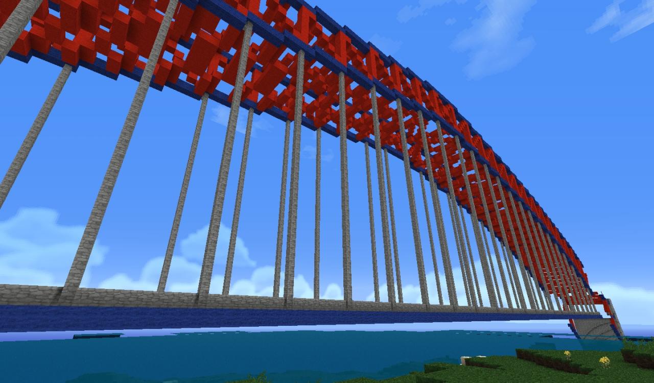 arch bridge ( WOK ) Minecraft Map