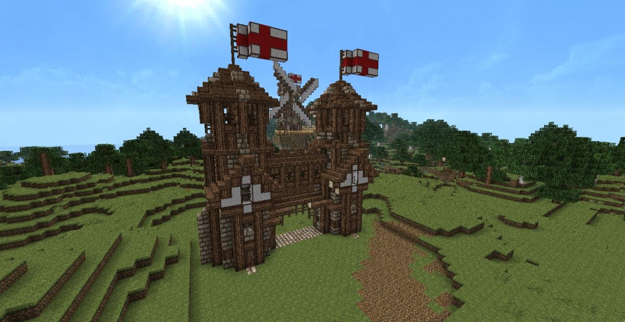 Spawn Entrance Gates! Minecraft Map