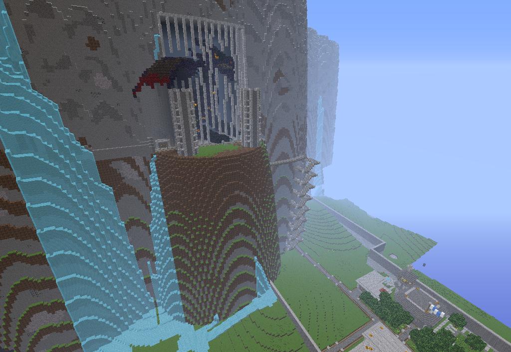 SkyRealm City V1 Minecraft Map