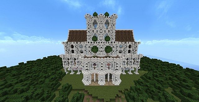 The White Palace ~ Over 30000 Blocks! Minecraft Map