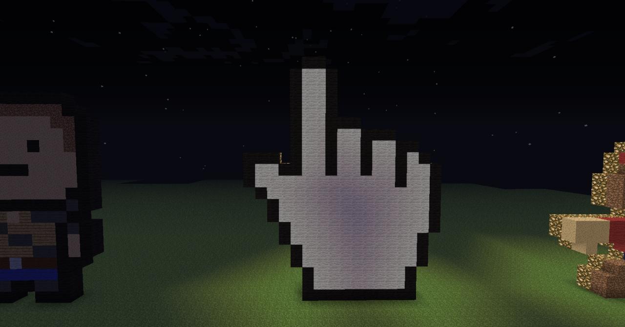 my pixel art mapV.2 Minecraft Map