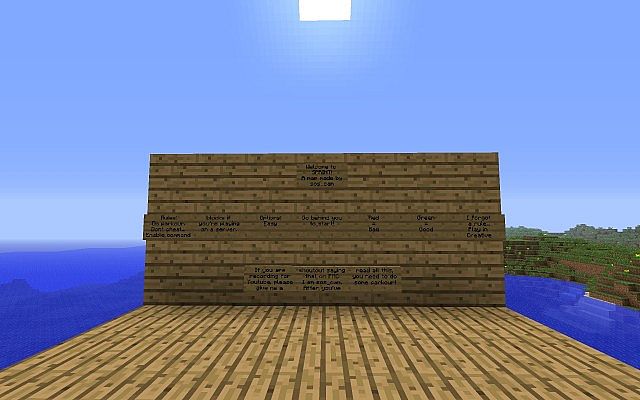 SPRINT! Minecraft Map