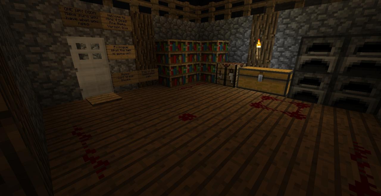 Mine 4 Dead Minecraft Map