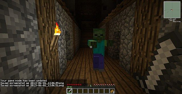 Mine 4 Dead Minecraft Map