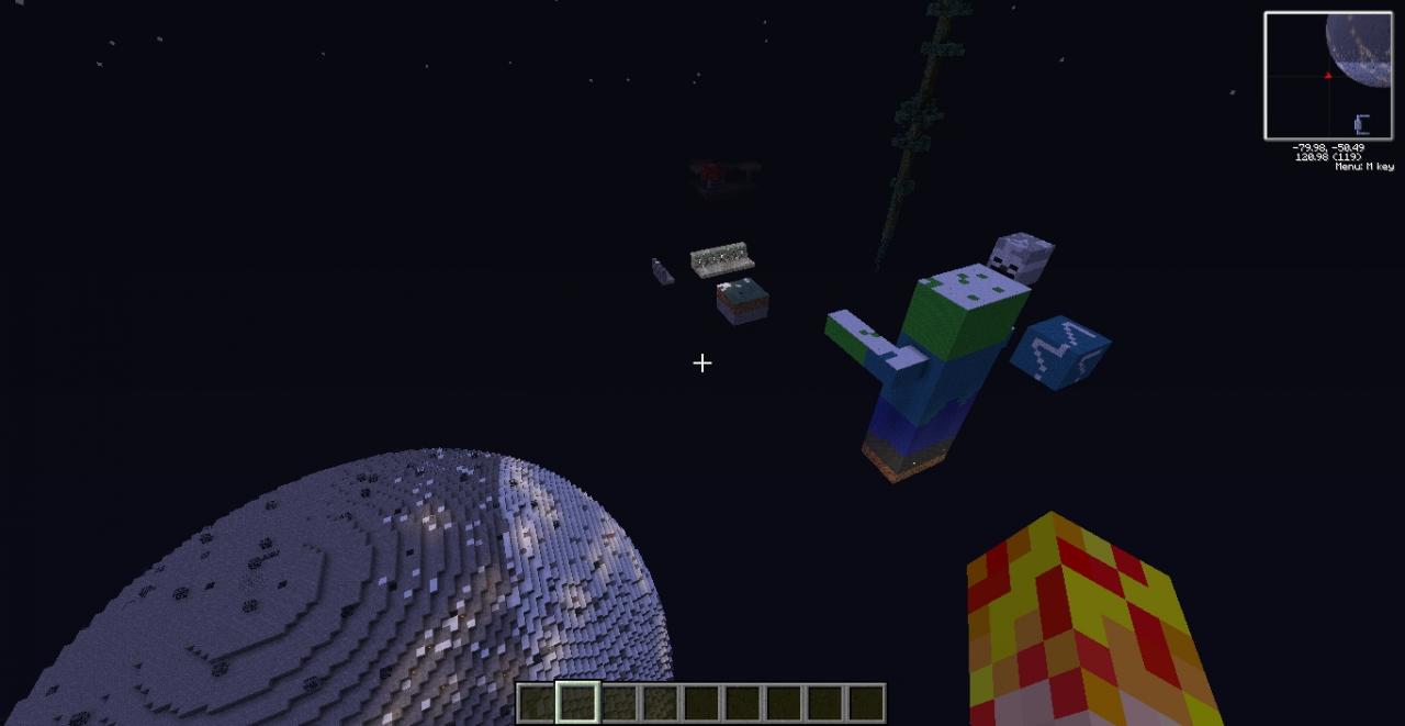 sky Mobs Minecraft Map