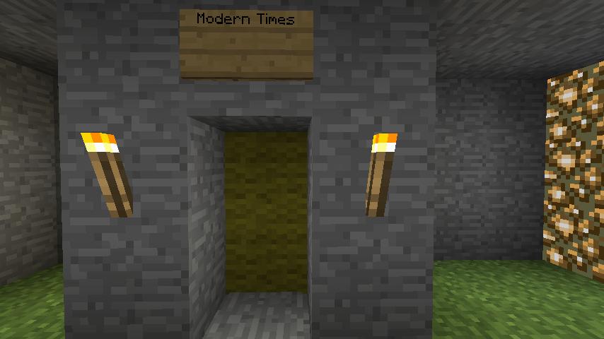 Time and dimensional travel Map Minecraft Map