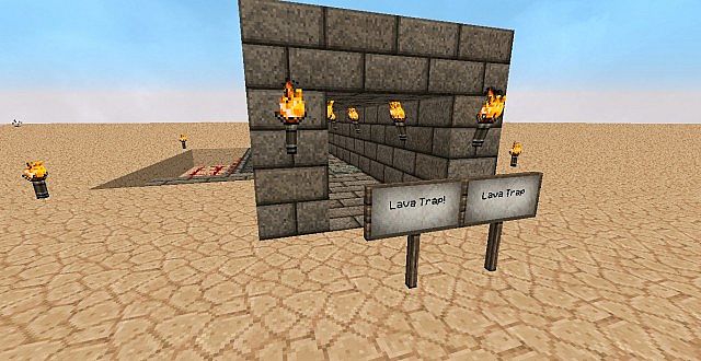 Lava Trap Minecraft Map