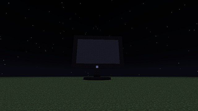 3D Computer Minecraft Map