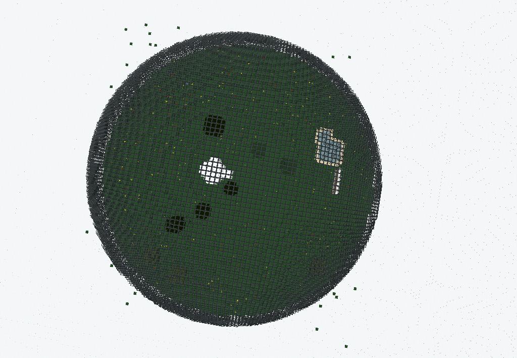 Testing nuclear winter Minecraft Map