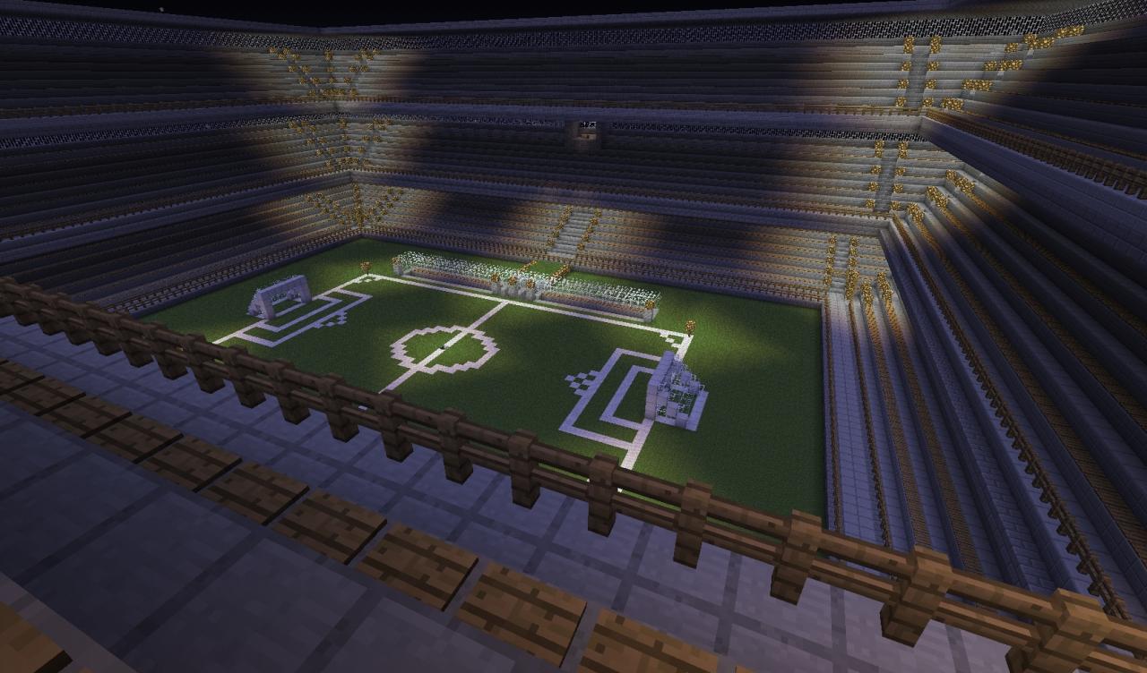 Soccer Stadium Minecraft Map