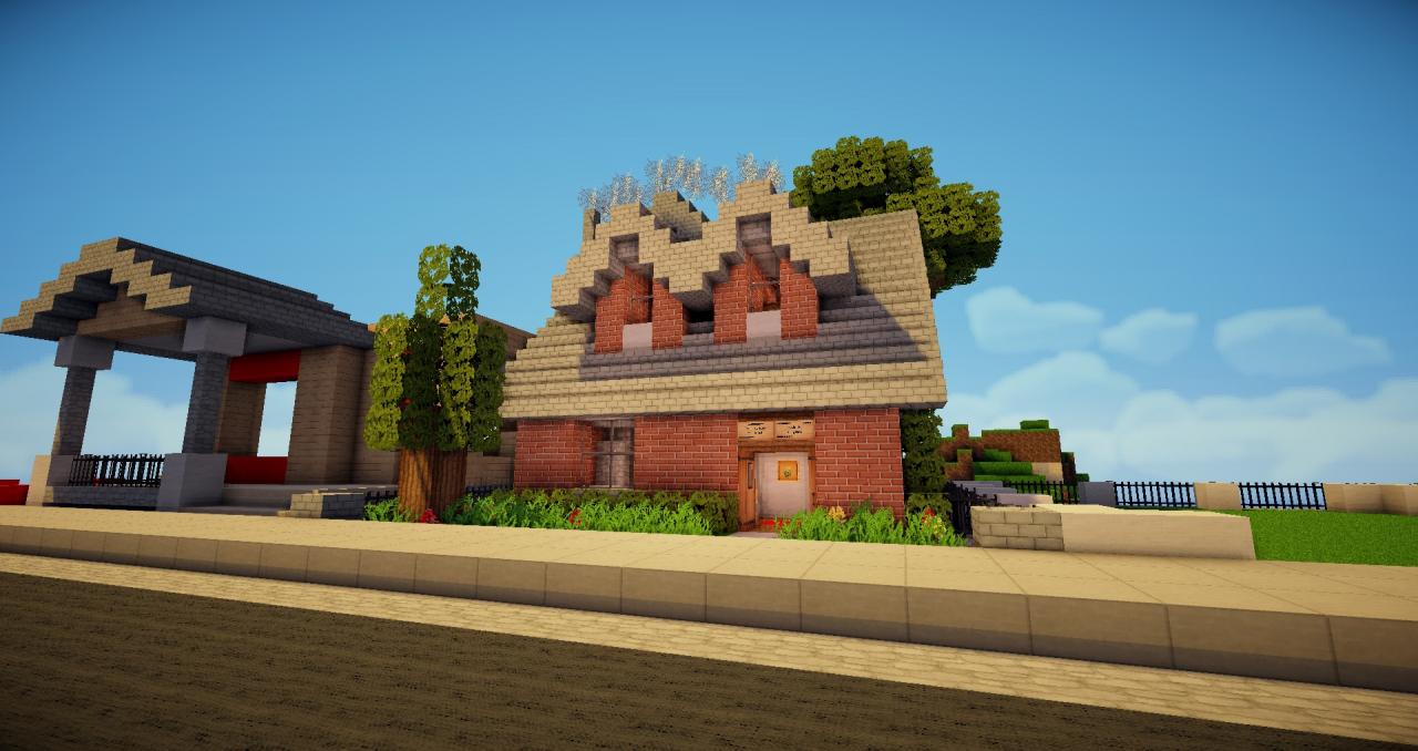 Tiny traditional house Minecraft Map