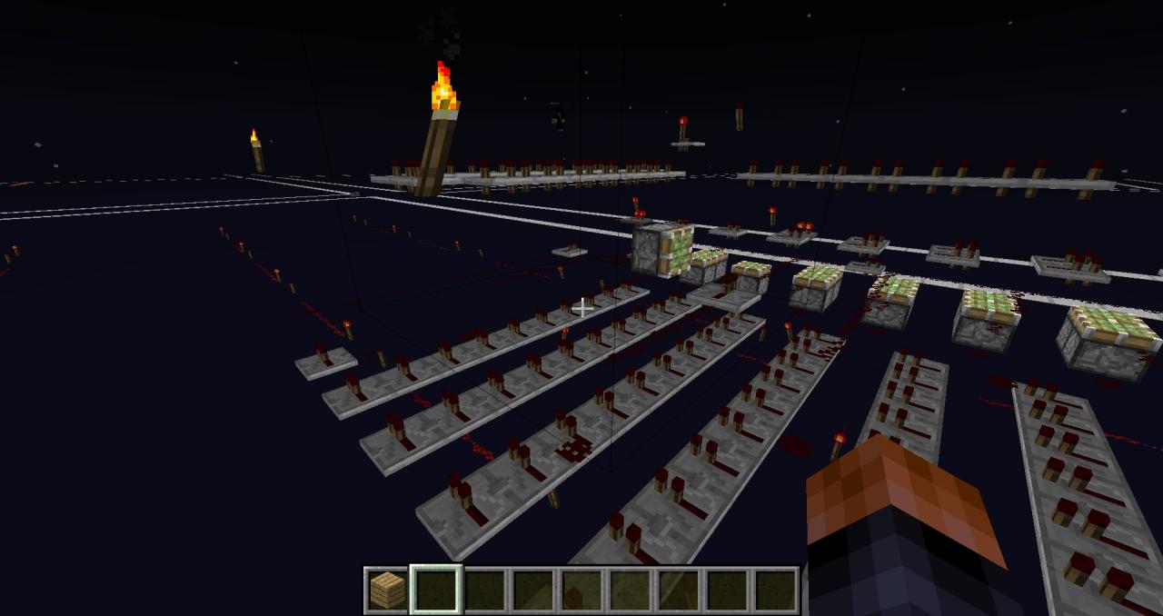 Redstone room: Challenging button Lock code Minecraft Map