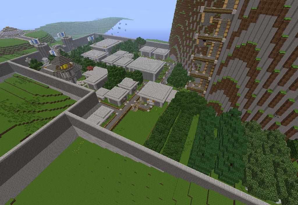 SkyRealm City V1 Minecraft Map