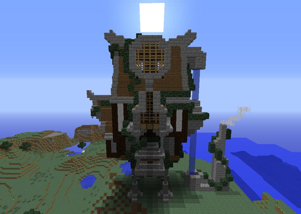 Steampunk House Minecraft Map