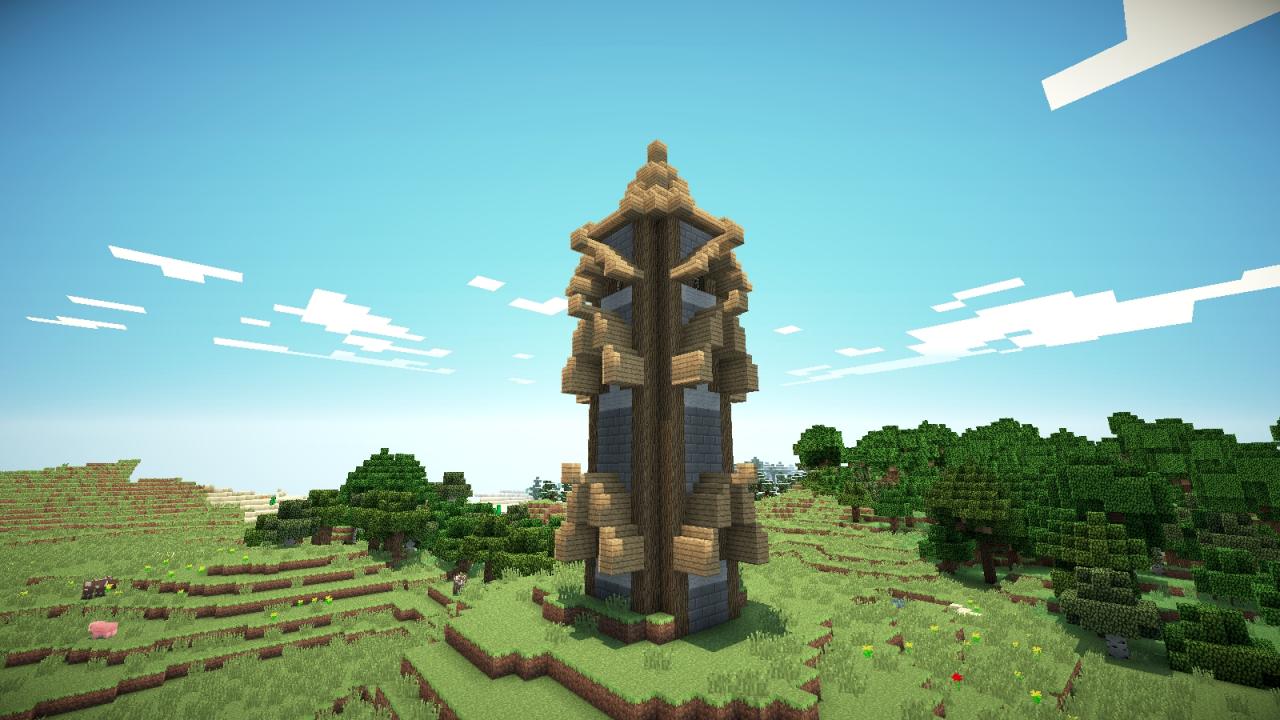 Medieval Big Tower Minecraft Map