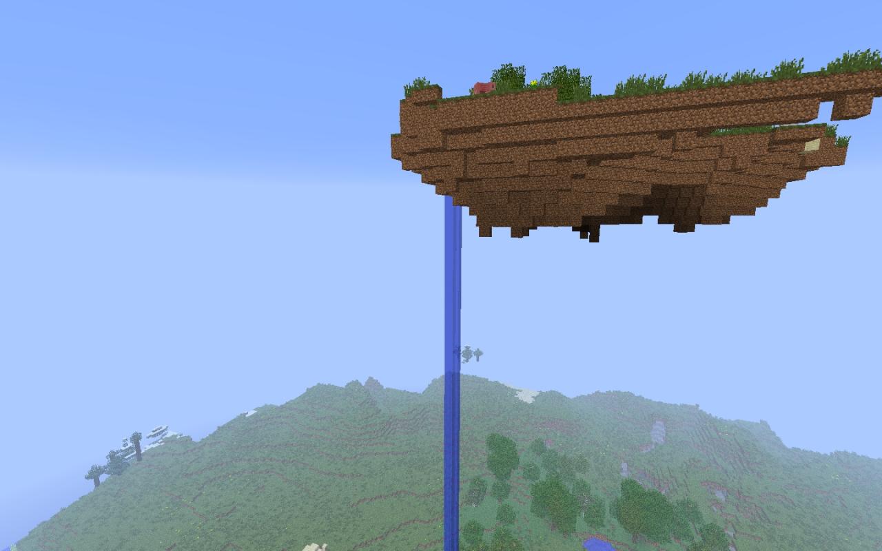 Floating Island Survival Minecraft Map