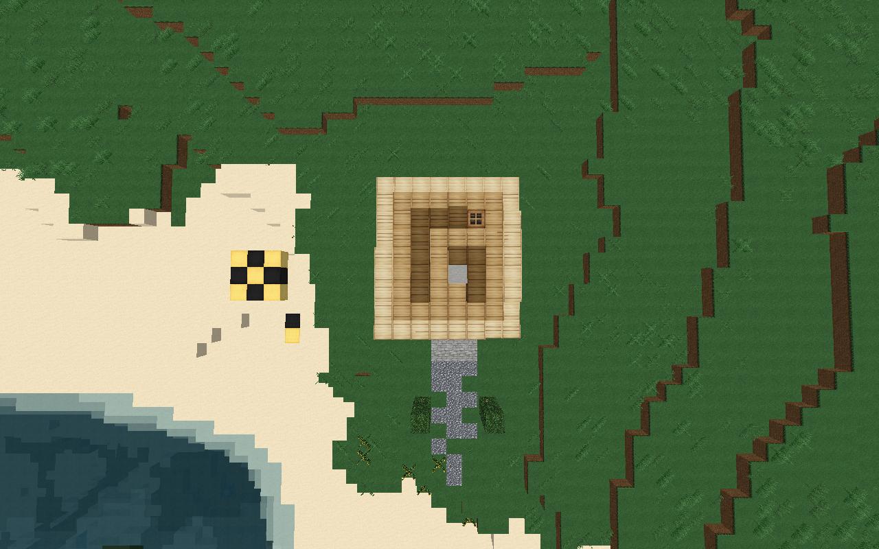 Modern Village Small House Minecraft Map