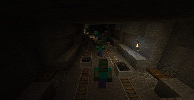 Mine 4 Dead Minecraft Map